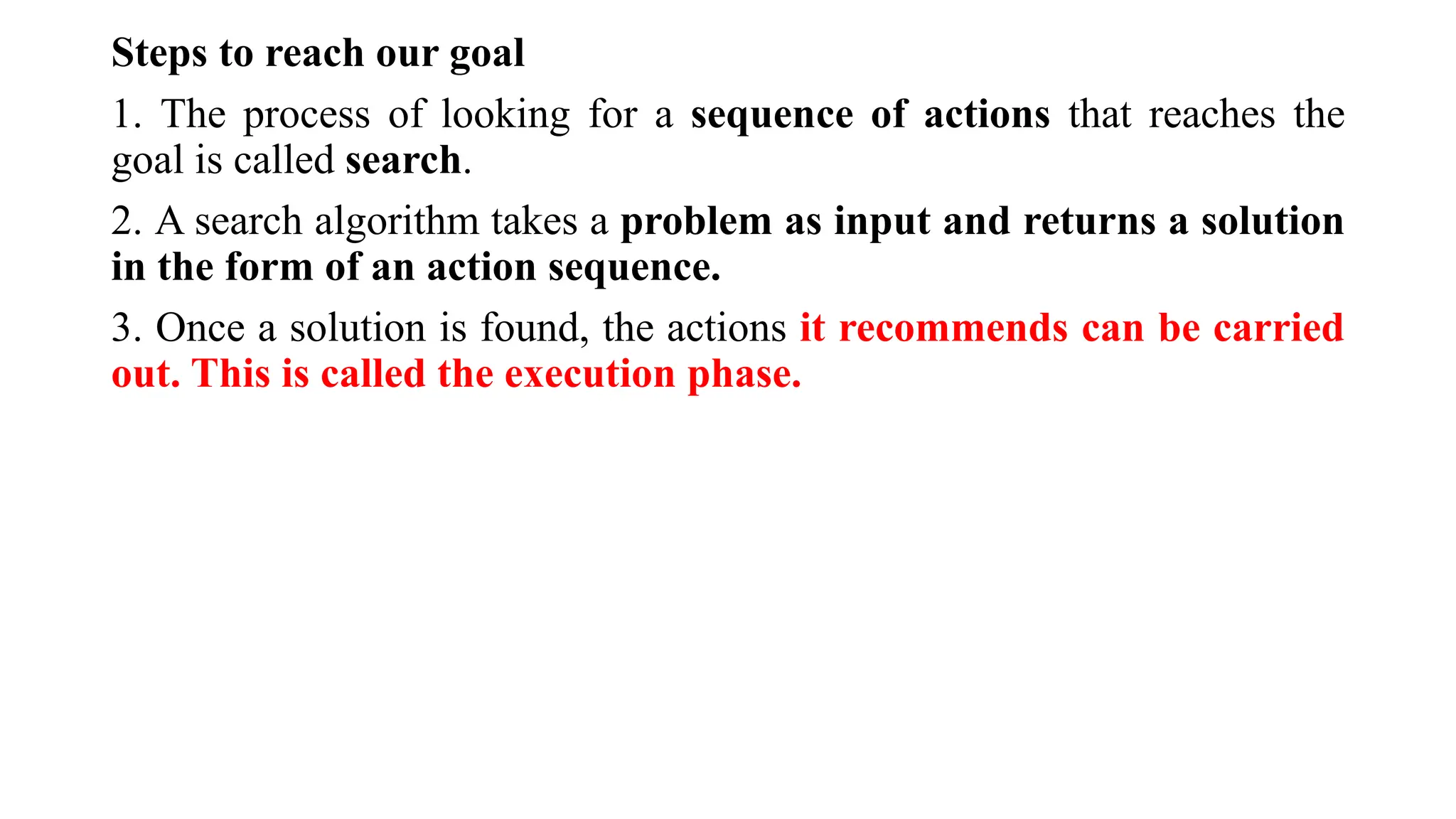 CS 3491 Artificial Intelligence and Machine Learning Unit I Problem Solving | PPTX | Artificial ...