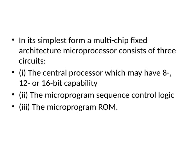 Basics of 8085 microprocessor architecture | PPTX
