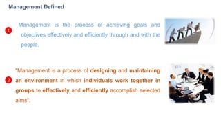 Unit i principles of management | PPTX