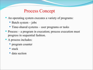 UNIT I Process management main concept.ppt
