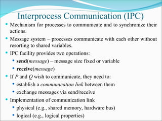 UNIT I Process management main concept.ppt