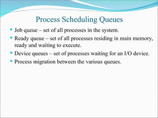 UNIT I Process management main concept.ppt