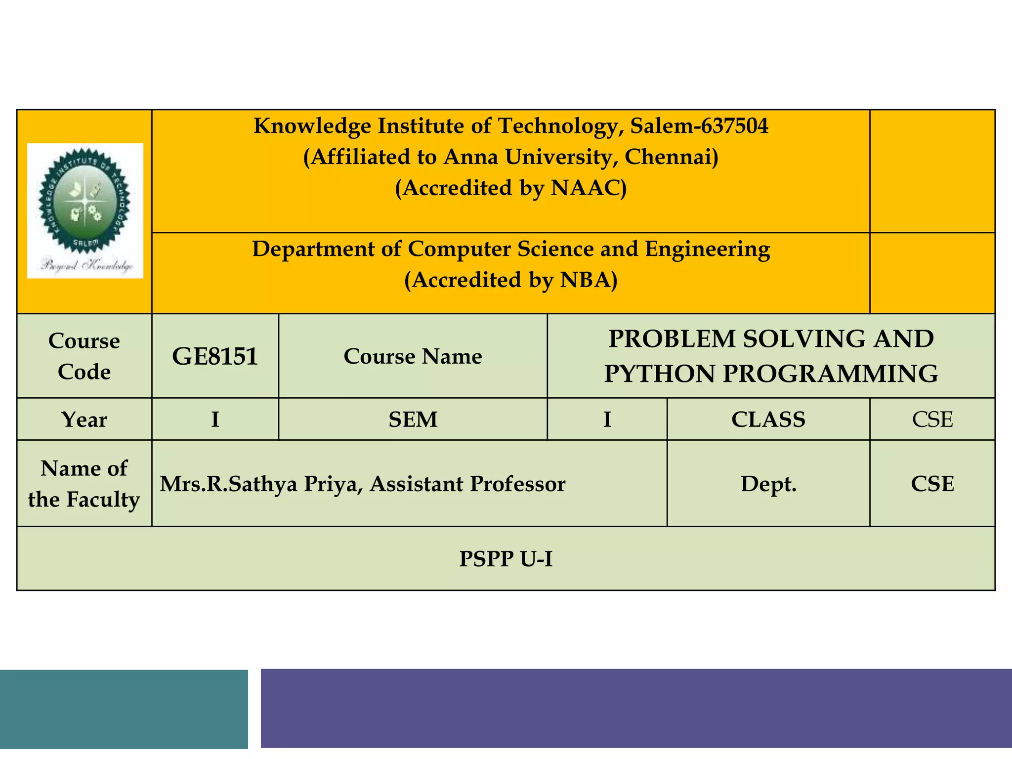 UNIT I_PSPP - Illustrative Problems (1).pptx