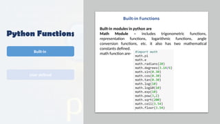 Comprehensive Introduction to Python Programming Language and Its ...
