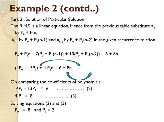 Unit I Recurrence Relations.pptx Fundamentals | PPT