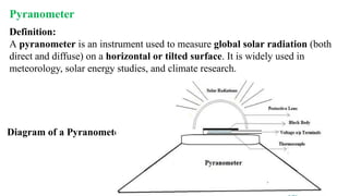 RENEWABLE ENERGY SOURCES Solar Radiation And Collecting Devices | PPTX