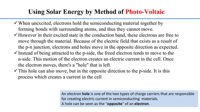 Solar Energy - Introduction | PPTX | Physics | Science