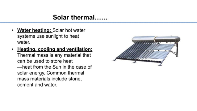 Solar Energy - Introduction | PPTX | Physics | Science