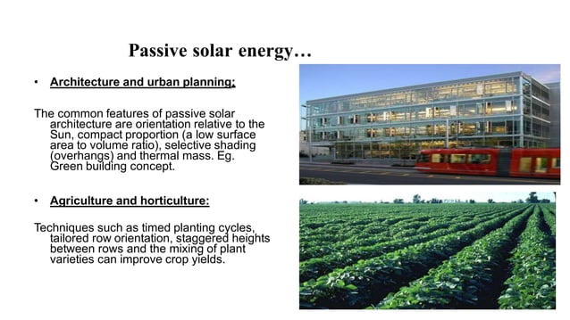 Solar Energy - Introduction | PPTX | Physics | Science