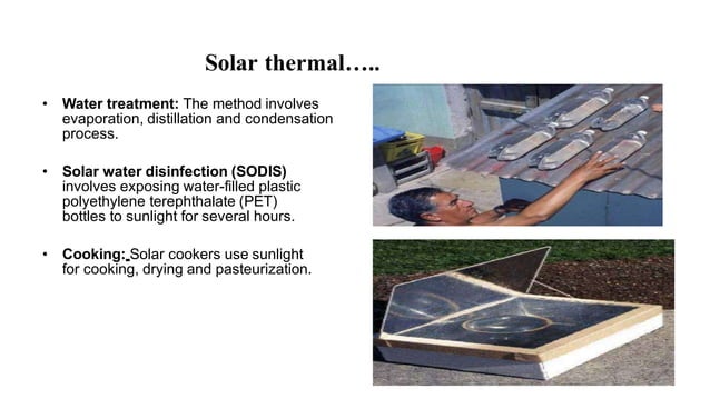 Solar Energy - Introduction | PPTX | Physics | Science