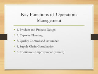 UNIT I Strategic Role of Operations Management.ppt