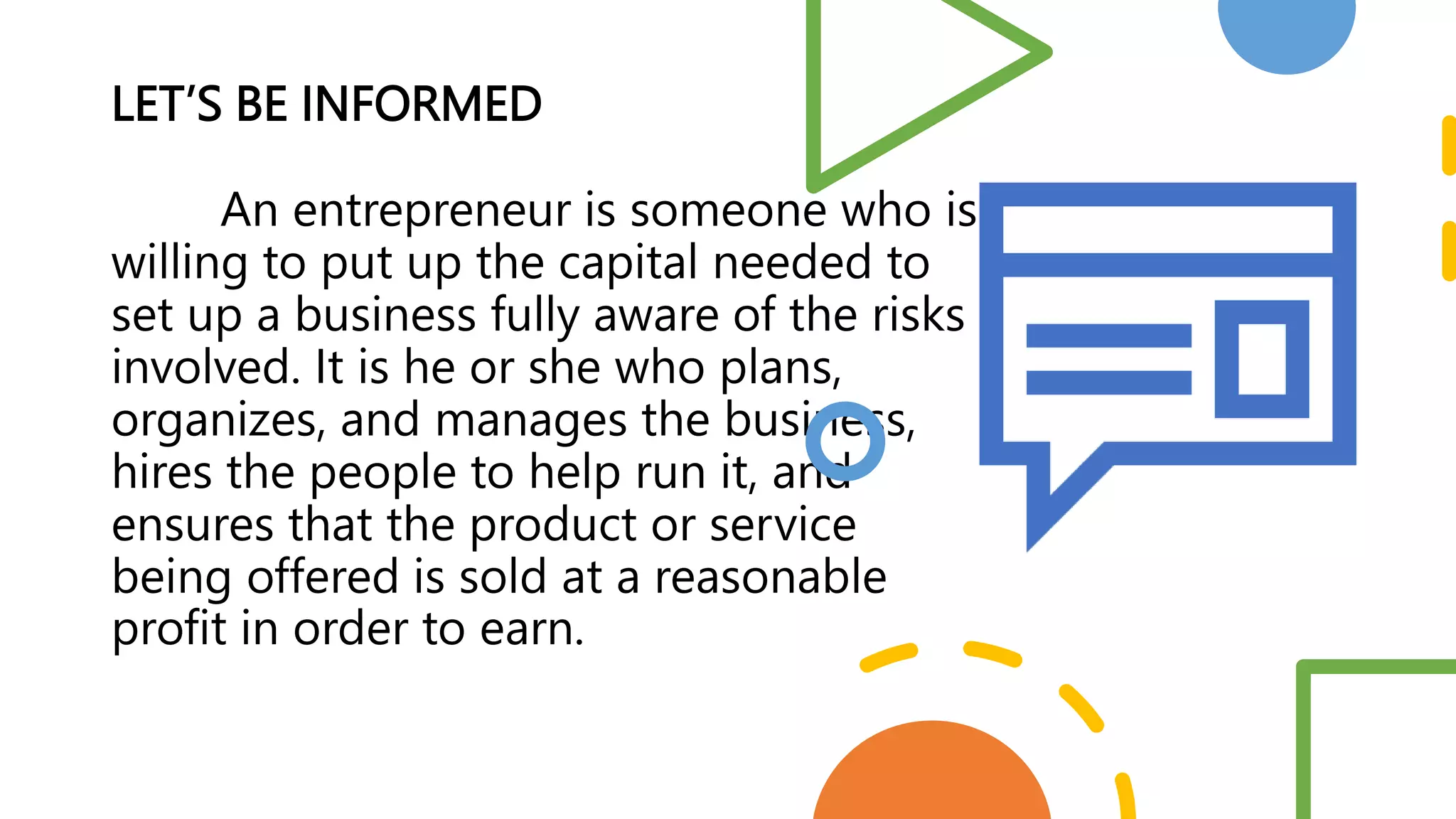 UNIT I THE IDEAL ENTREPRENEUR.pptx