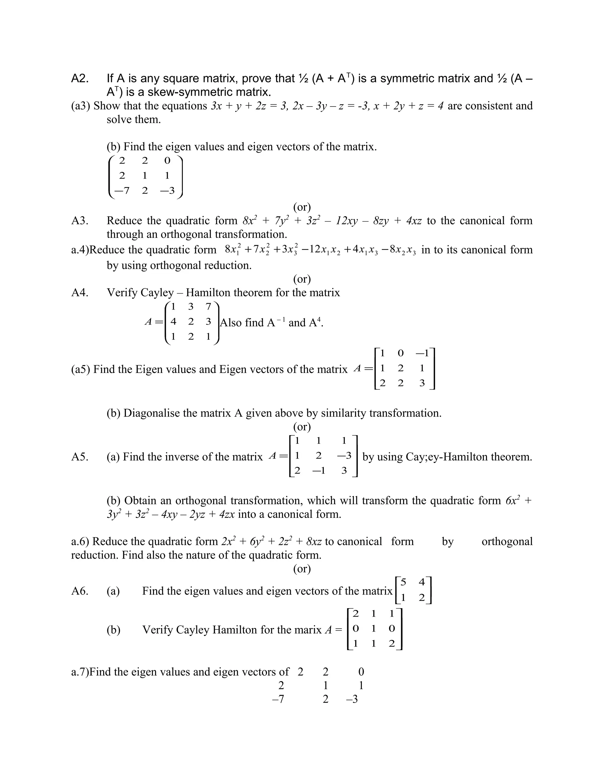 Unit i trigonometry satyabama univesity | DOC
