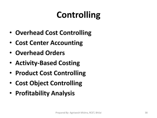 Enterprise Resource Planning(ERP) Unit – iv | PPT