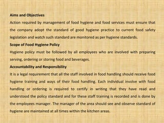 Hygiene Practices in Hotels | PPT