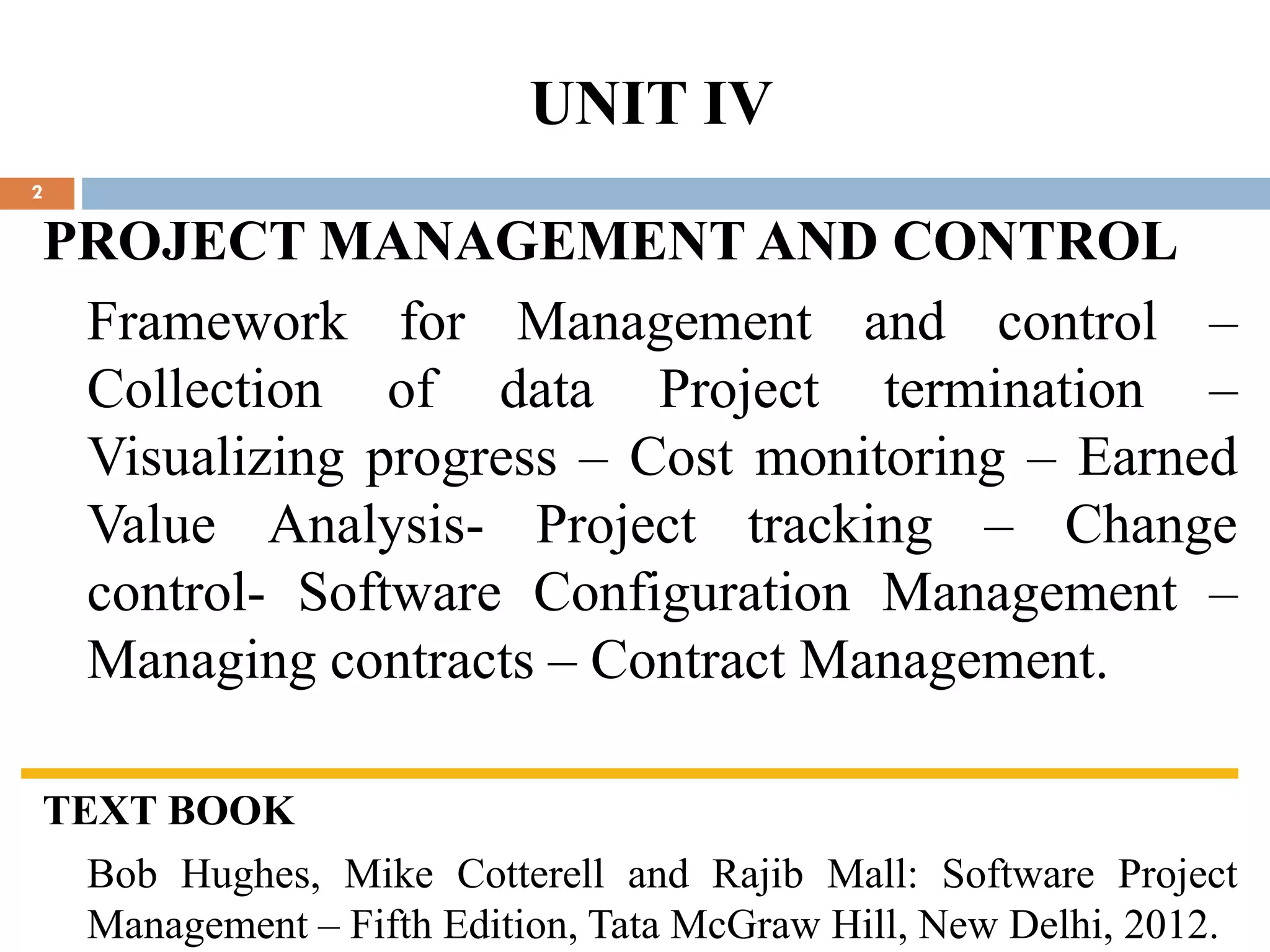 MG6088 SOFTWARE PROJECT MANAGEMENT | PDF