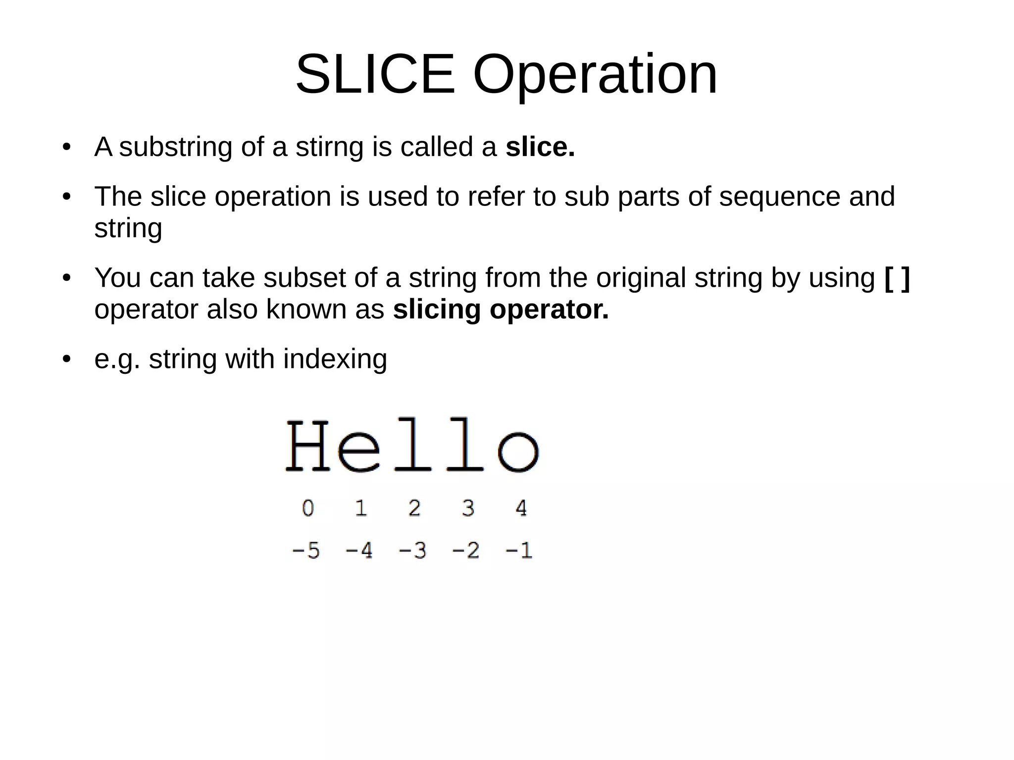 Strings in Python | PDF