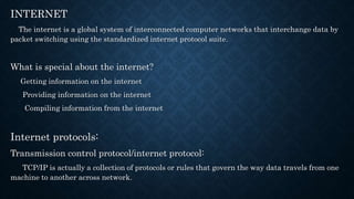 COMPUTER NETWORKS | PPTX | Computer Networking | Computing