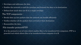 COMPUTER NETWORKS | PPTX | Computer Networking | Computing