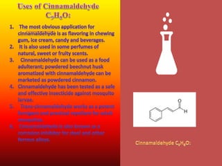 Cinnamaldehyde Uses