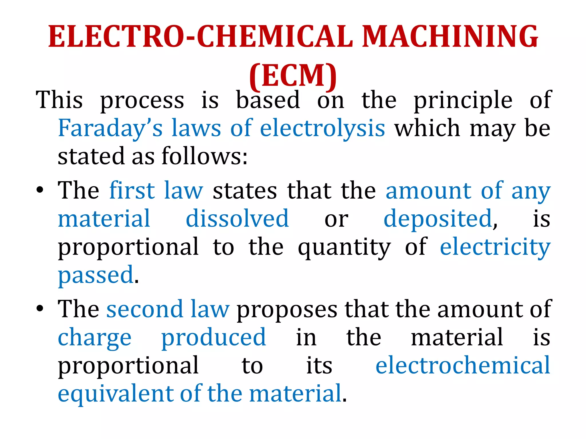 CHEMICAL AND ELECTROCHEMICAL ENERGY BASED PROCESSES | PPTX