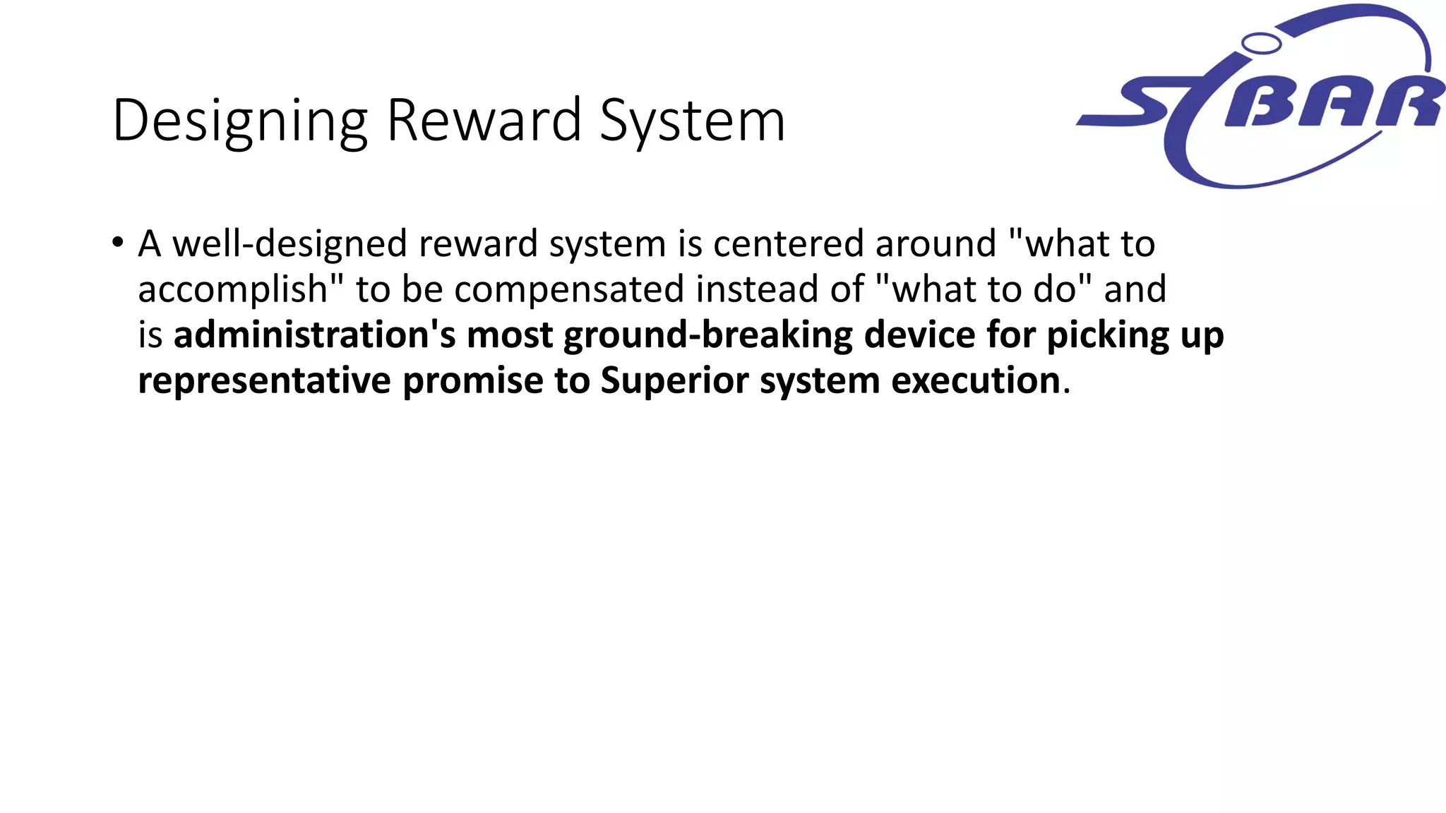 Performance Management & Reward Systems | PPT Performance Management & Reward Systems | PPT