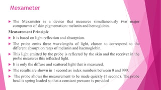 UNIT IV.pptx Principle of cosmetic evaluation. | PPTX