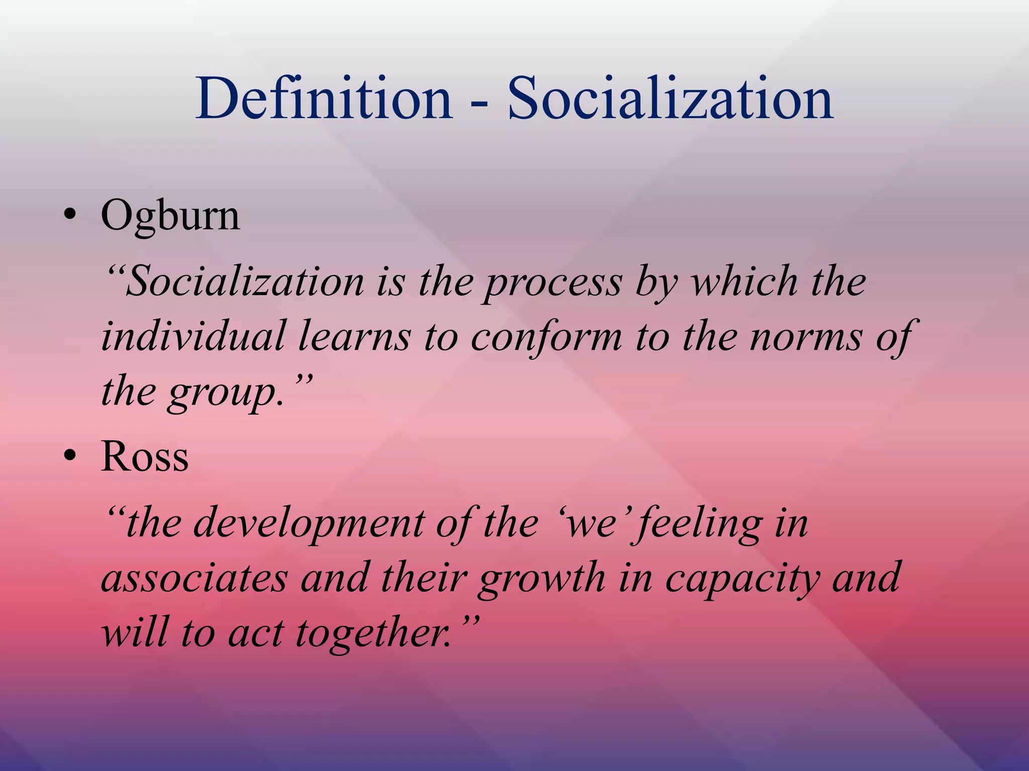 AGENTS OF SOCIALIZATION | PPTX