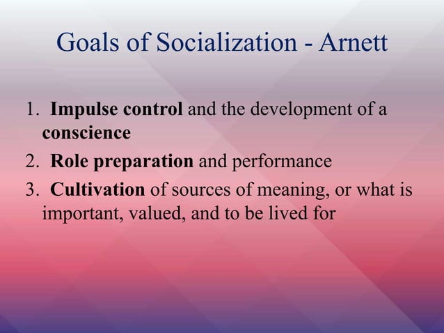 AGENTS OF SOCIALIZATION | PPTX