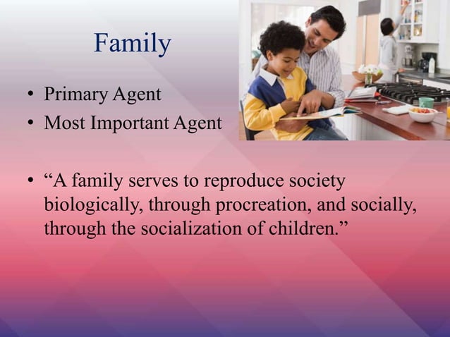 AGENTS OF SOCIALIZATION | PPTX