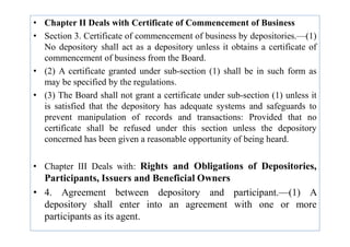 IV- Depository Services | PDF
