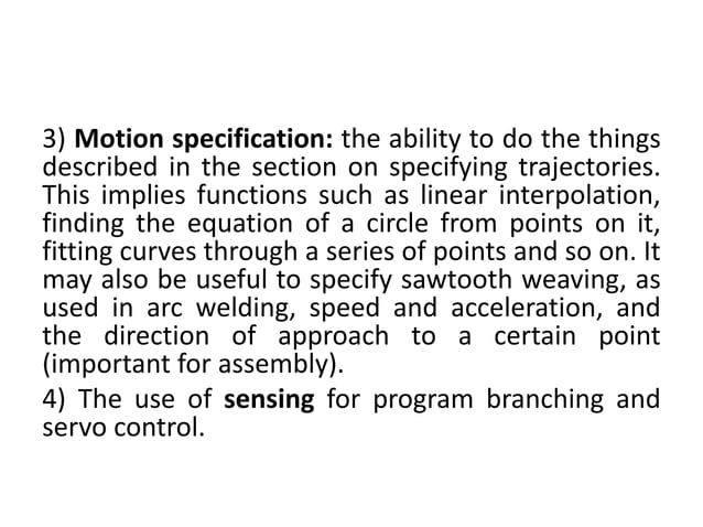 Unit IV.pptx Robot programming and Languages | PPTX