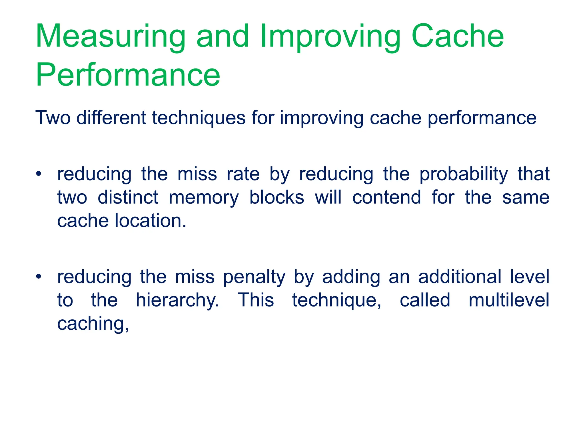UNIT IV Computer architecture Analysis.pptx