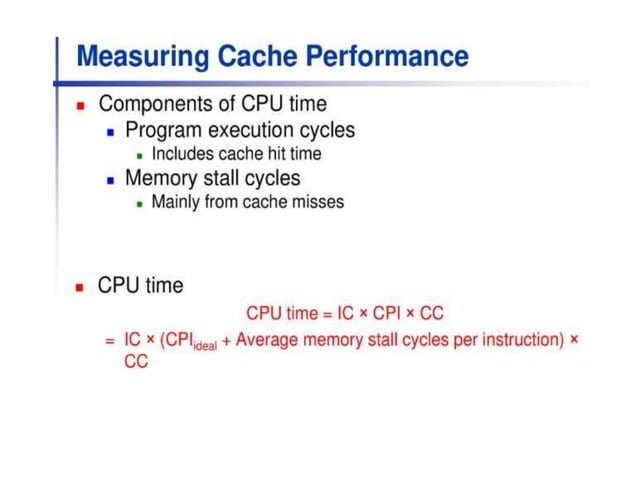 UNIT IV Computer architecture Analysis.pptx