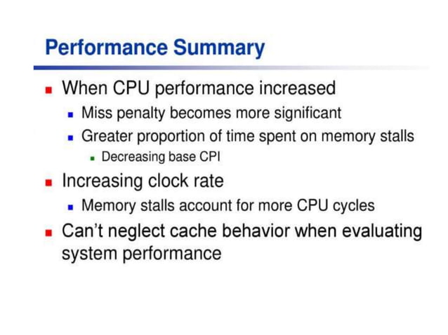UNIT IV Computer architecture Analysis.pptx