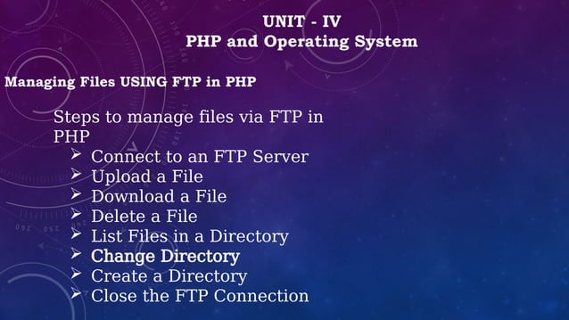 object oriented programming in PHP & Functions | PPT object oriented programming in PHP & Functions | PPT