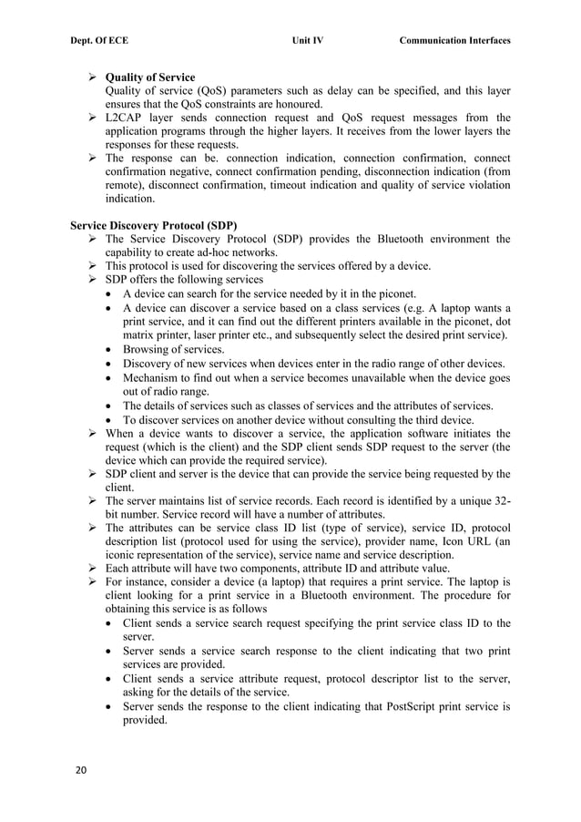 RS 232 Notes for Embedded systems and IOT | PDF