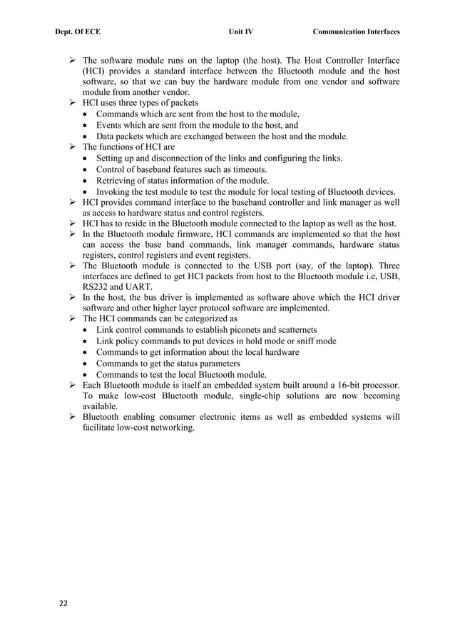 RS 232 Notes for Embedded systems and IOT | PDF
