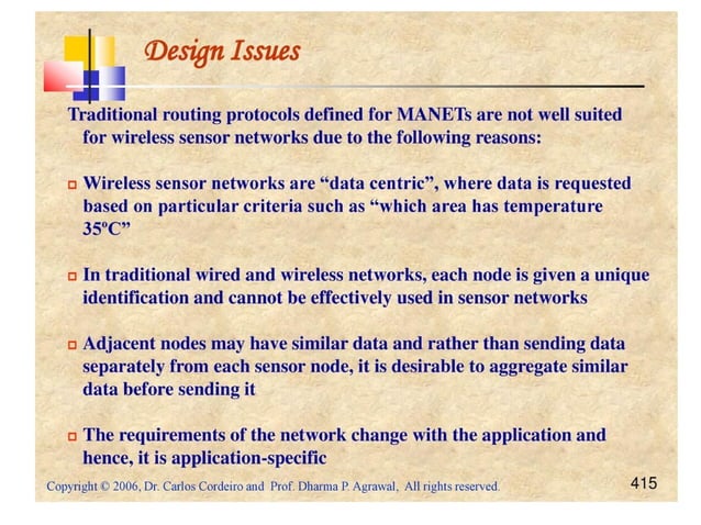 Tcp Over Adhoc Networks In Computer Networks Ppt