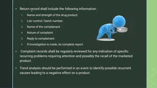 Quality Assurance Unit IV Complaints. | PDF