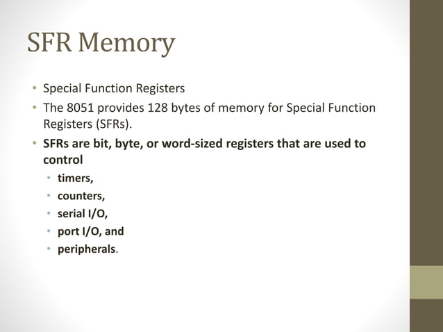 SYBSC IT SEM IV EMBEDDED SYSTEMS UNIT IV Designing Embedded System with 8051 microcontroller ...