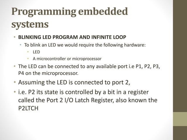SYBSC IT SEM IV EMBEDDED SYSTEMS UNIT IV Designing Embedded System with 8051 microcontroller ...