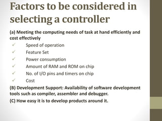 SYBSC IT SEM IV EMBEDDED SYSTEMS UNIT IV Designing Embedded System with ...