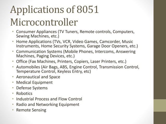 SYBSC IT SEM IV EMBEDDED SYSTEMS UNIT IV Designing Embedded System with 8051 microcontroller ...