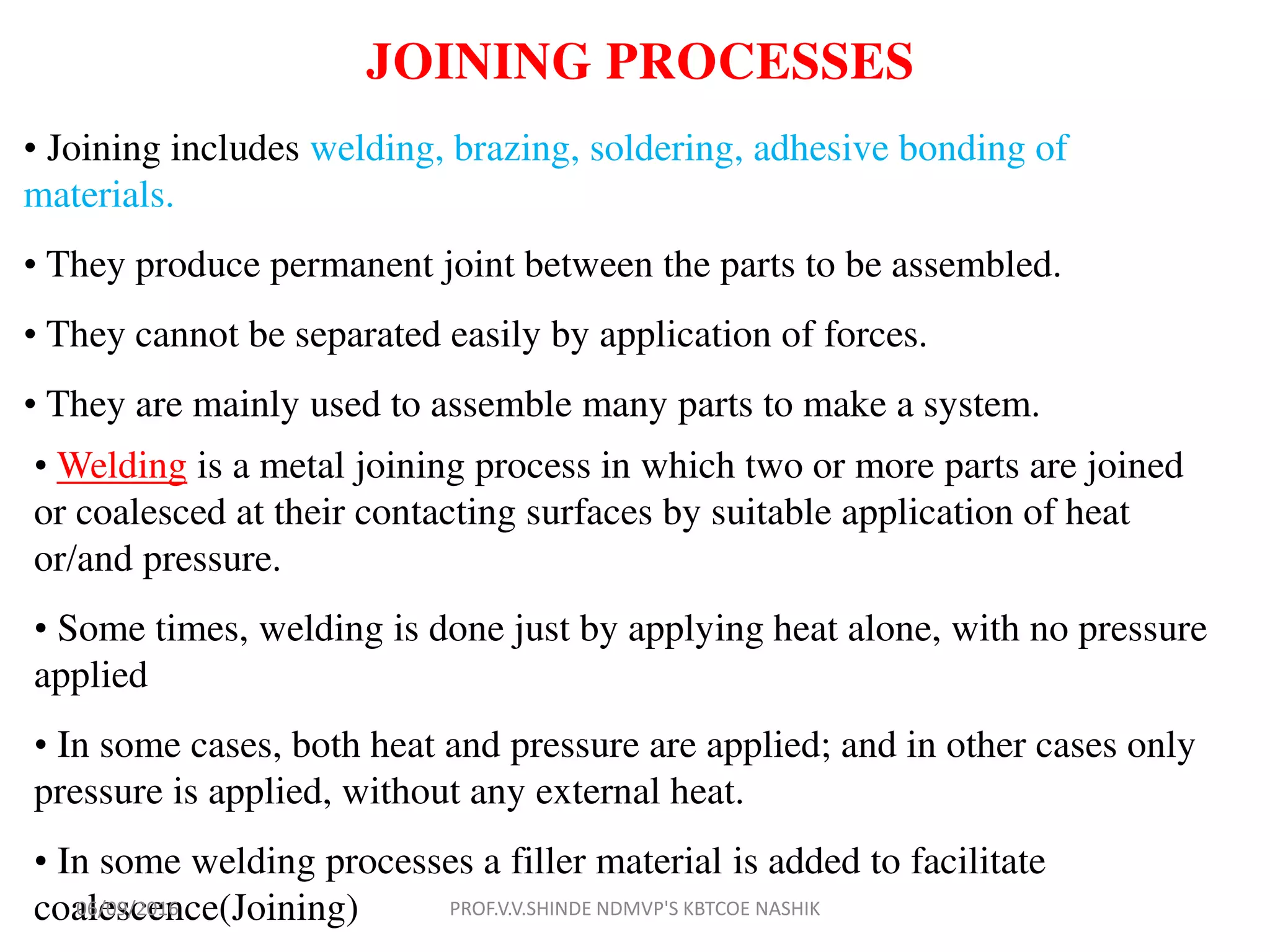 Metal Joining Processes | PDF
