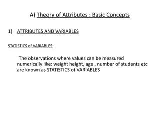 UNIT IV - Theory and association of attributes.pptx