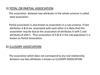 UNIT IV - Theory and association of attributes.pptx