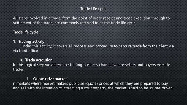 Investment Banking Operations - Trade life cycle.pptx