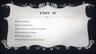 UNIT-IV | PPTX