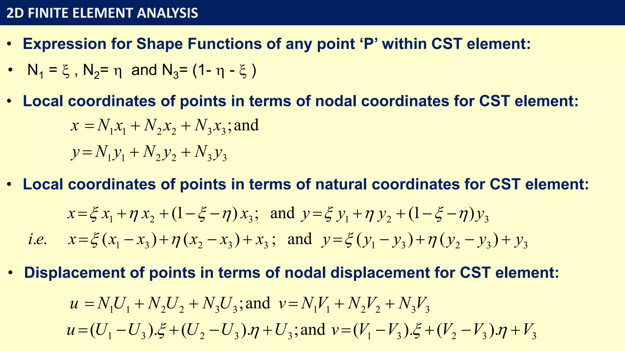 2D Finite Element Analysis.pptx